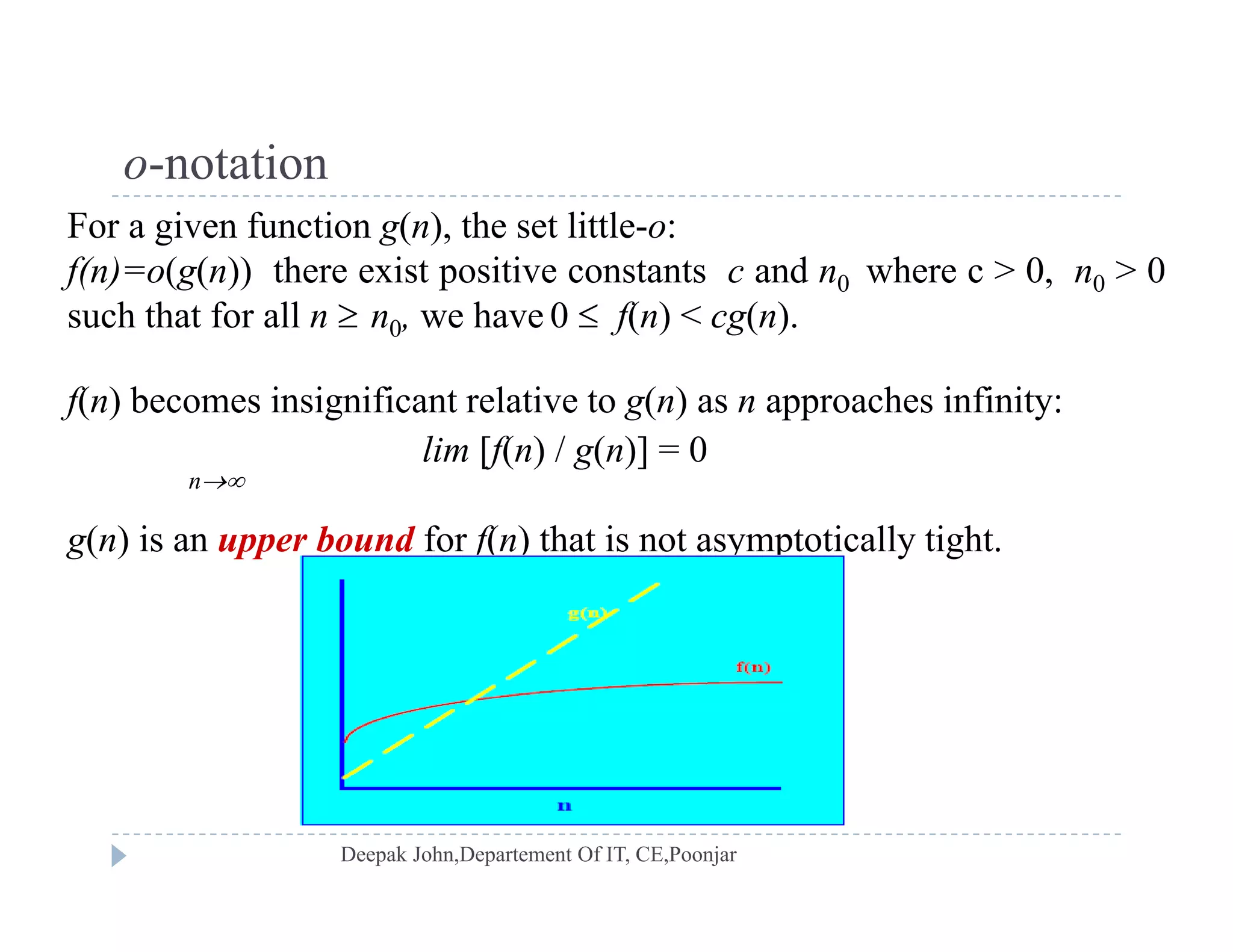 Anlysis And Design Of Algorithms Part 1 Ppt