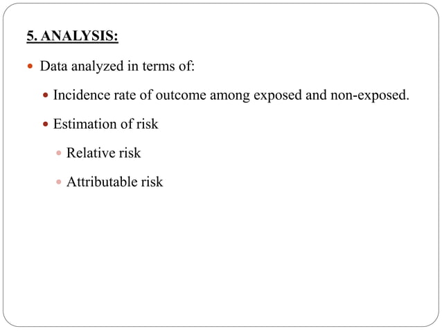 ANALYTICAL EPIDEMIOLOGY | PPTX
