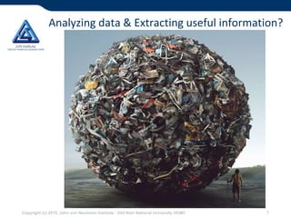 Grokking TechTalk #11 - Why Data Science? | PPT