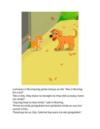 An Maki-amiguhon na Miya (Minasabate Story) - The Friendly Kitten | PDF