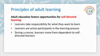 ANM _BCME_2_Learning process, domains, principles of adult learning ...