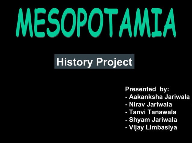 An Mesopotamia civilization | PPT