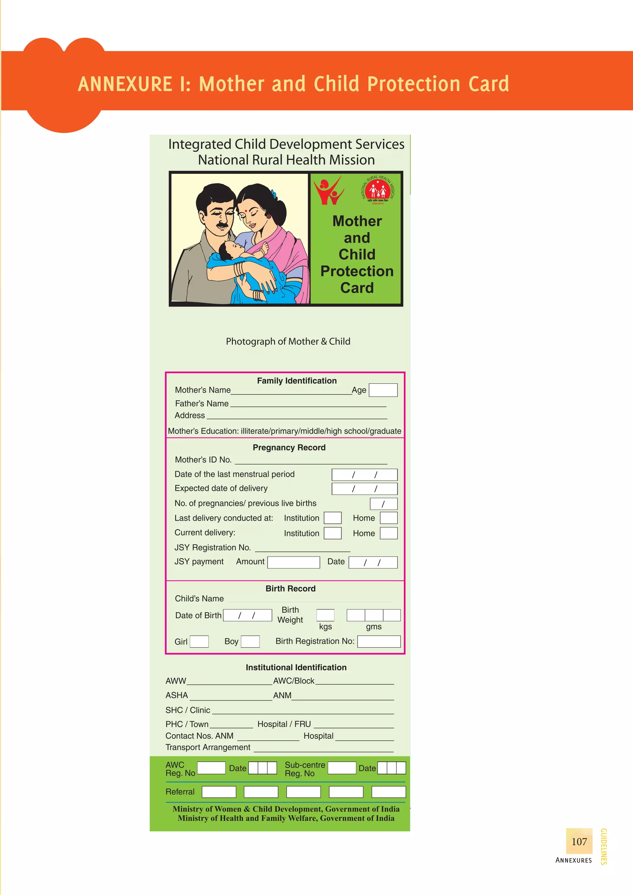 Guidelines for antenatal care and skilled attendance at birth by ANMs ...