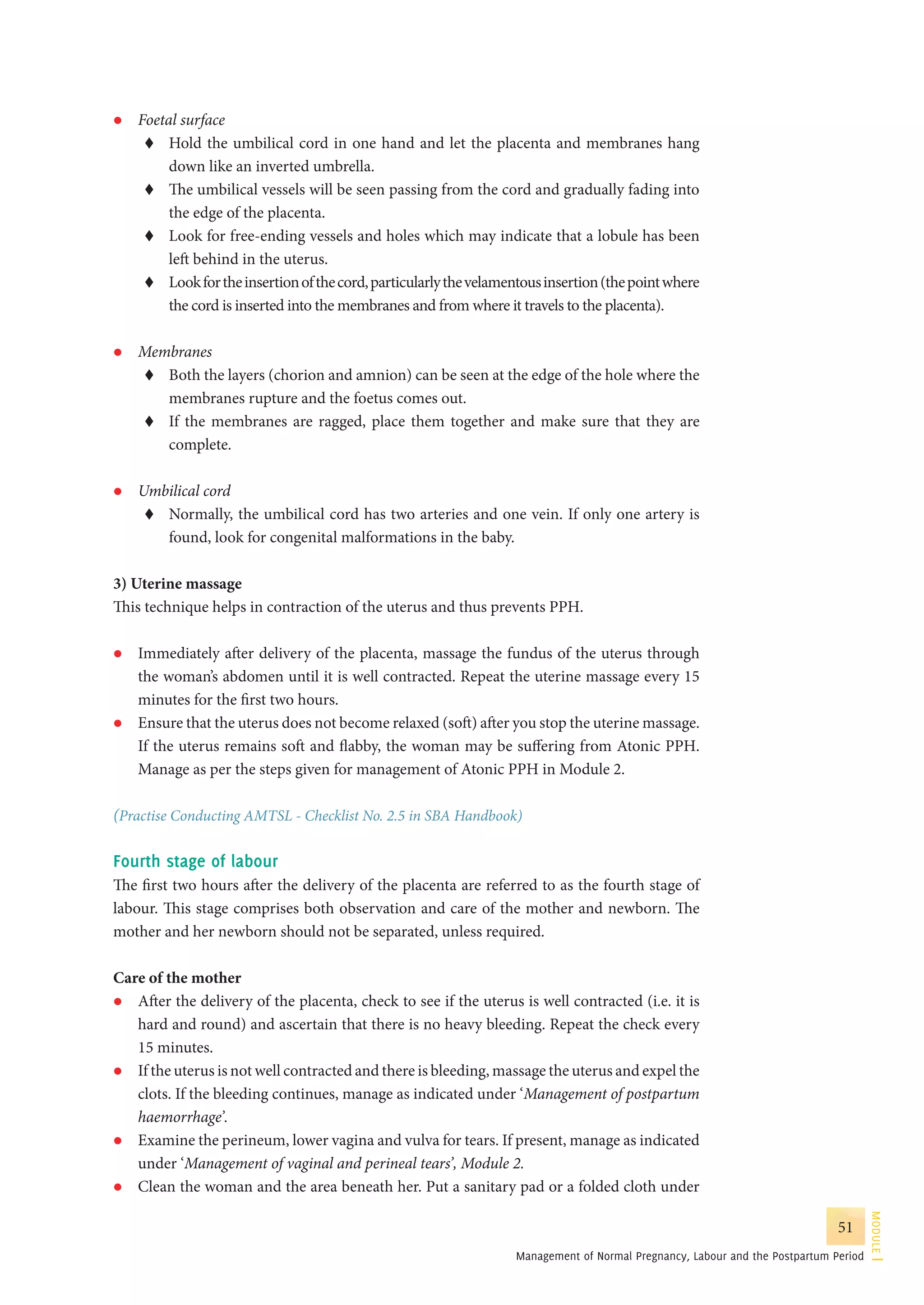 Guidelines for antenatal care and skilled attendance at birth by ANMs ...
