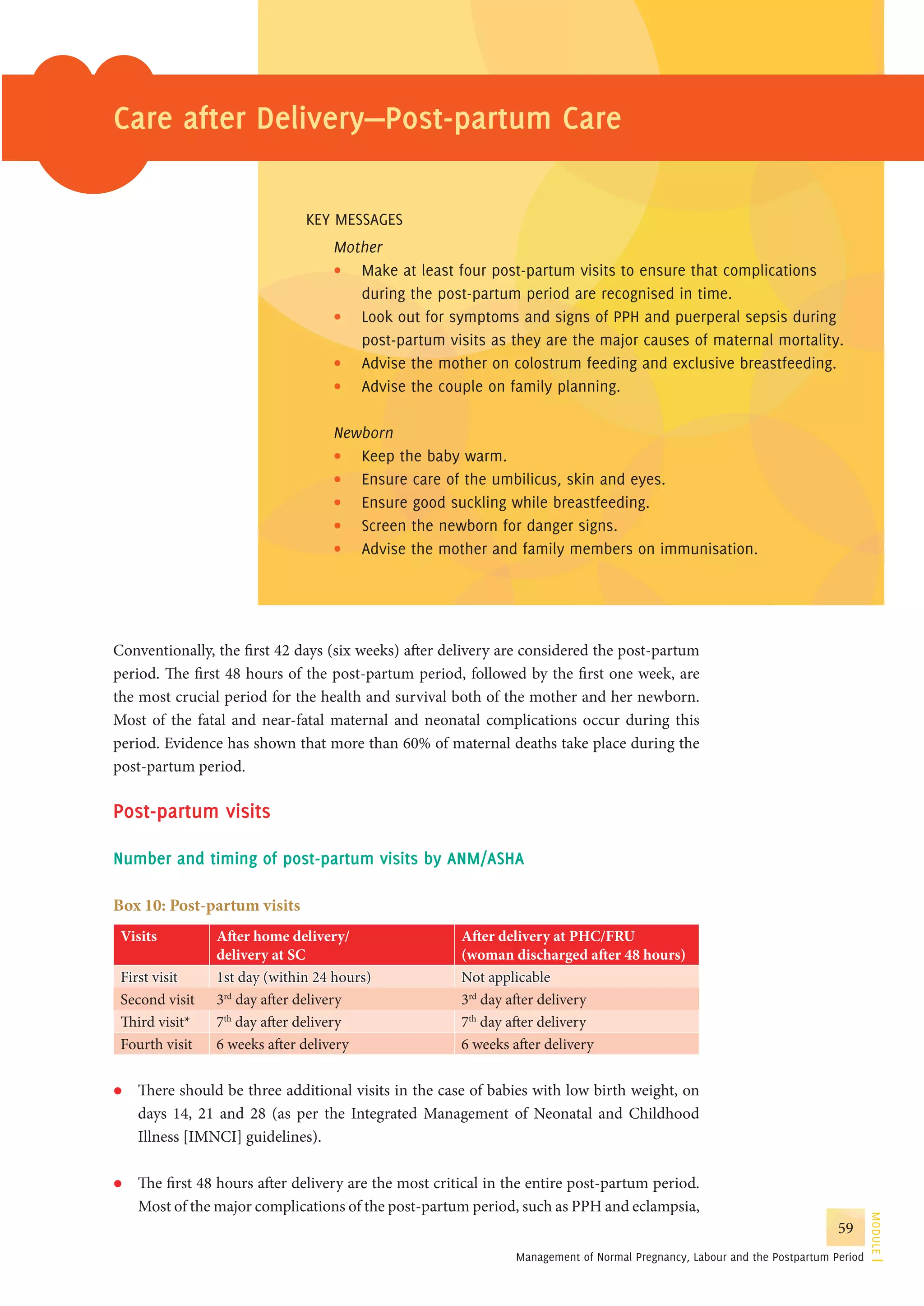 Guidelines for antenatal care and skilled attendance at birth by ANMs ...