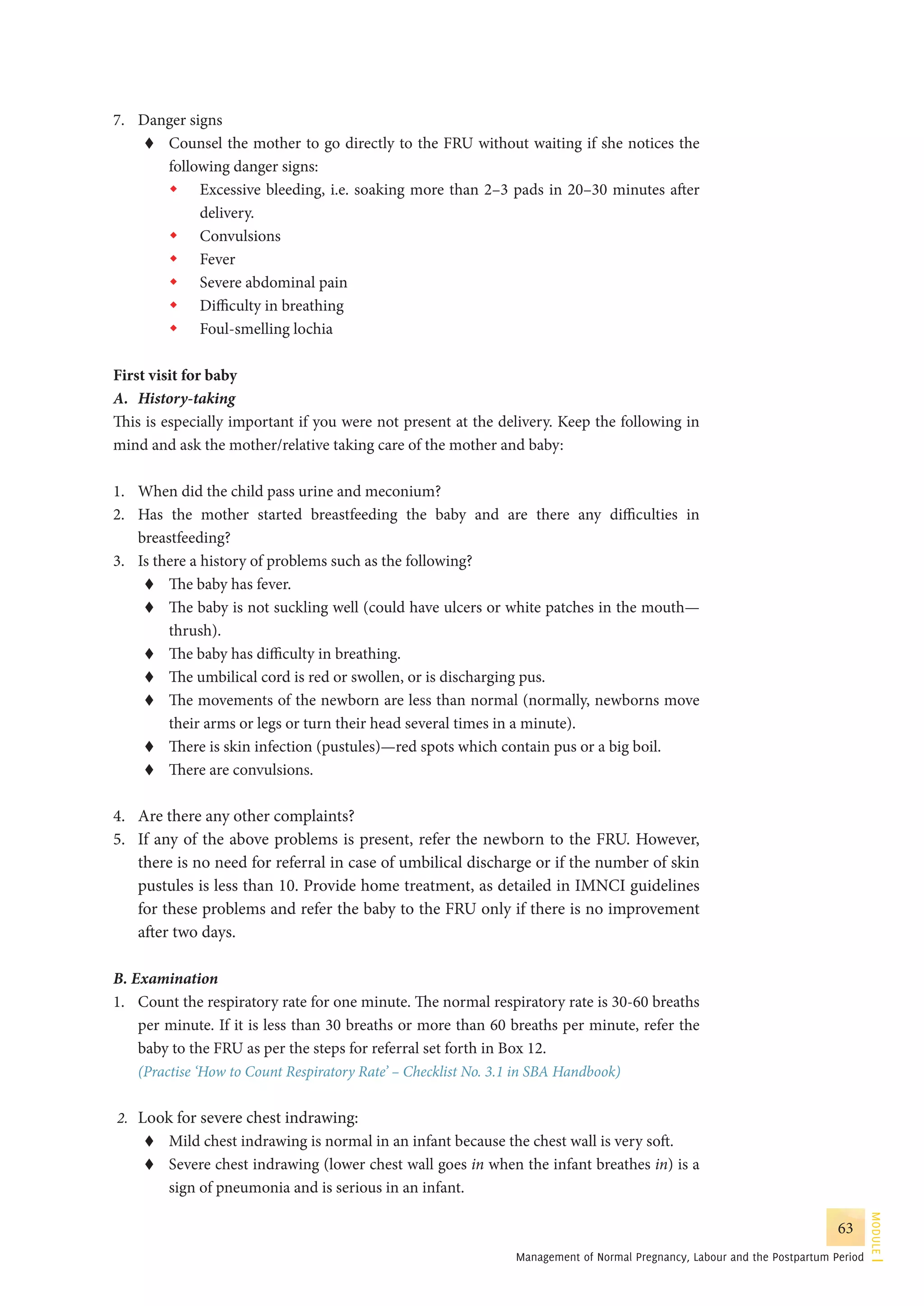 Guidelines for antenatal care and skilled attendance at birth by ANMs ...