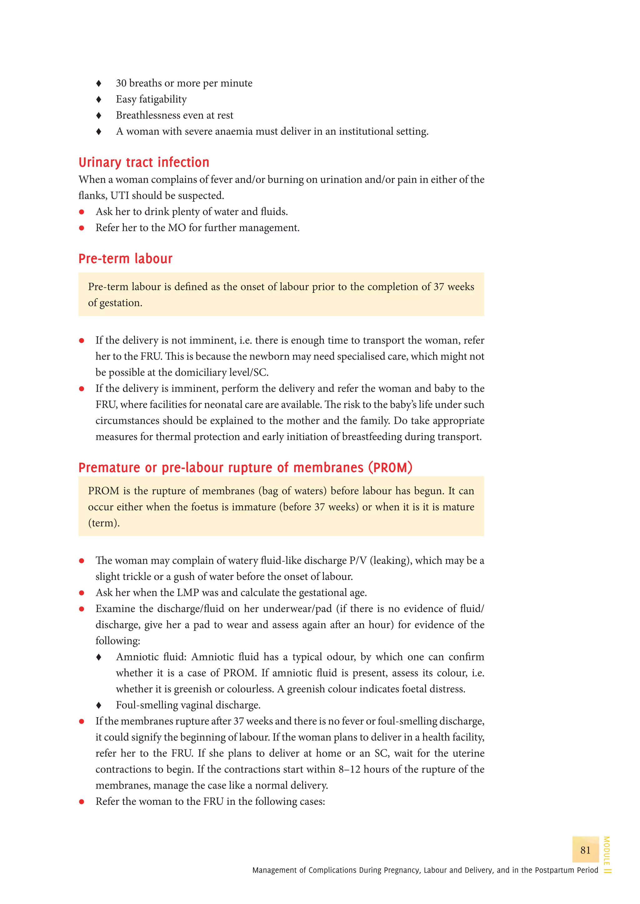 Guidelines for antenatal care and skilled attendance at birth by ANMs/LHVs/SNs | PDF