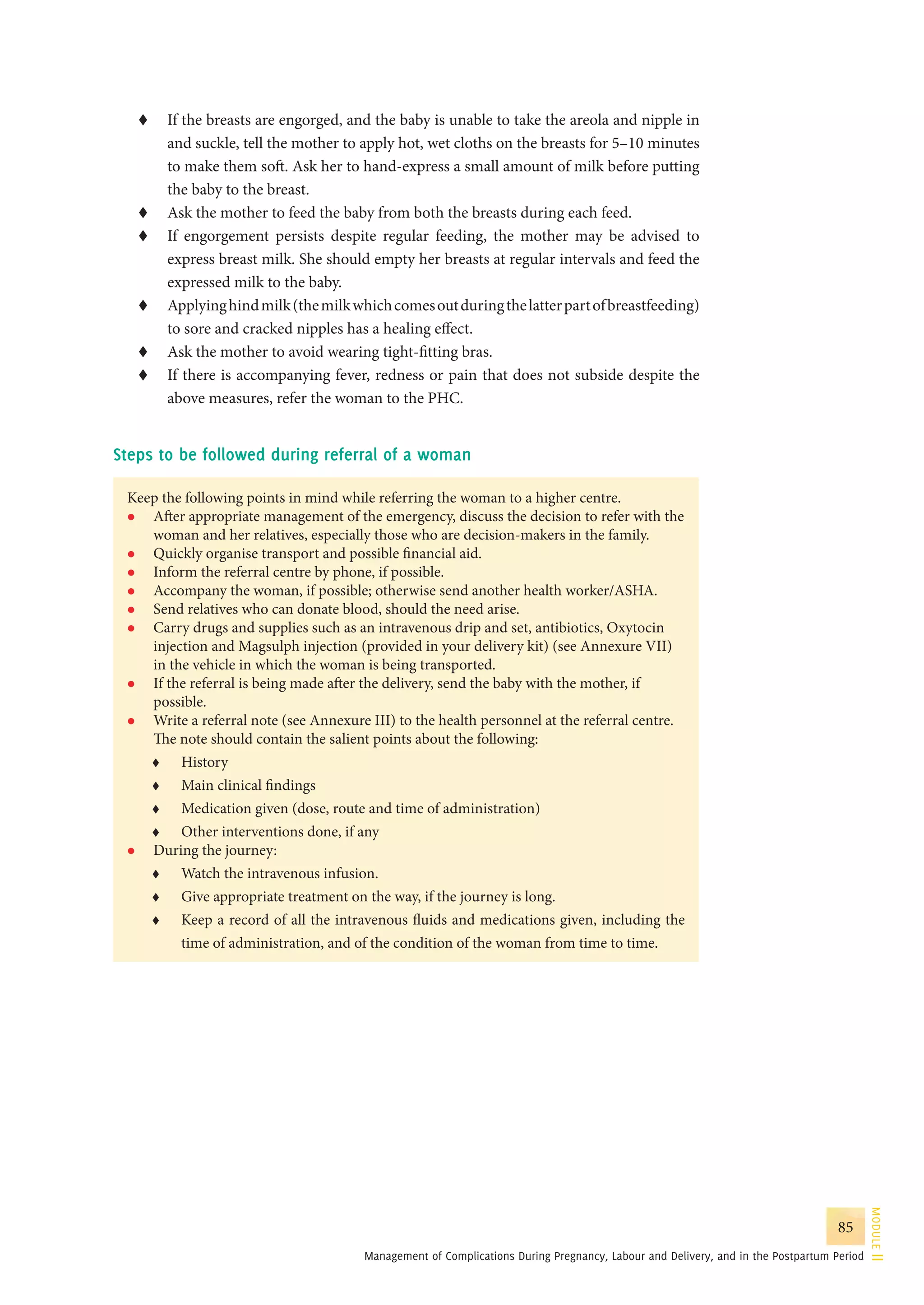 Guidelines for antenatal care and skilled attendance at birth by ANMs ...