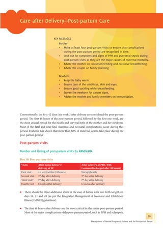 Guidelines for antenatal care and skilled attendance at birth by ANMs ...