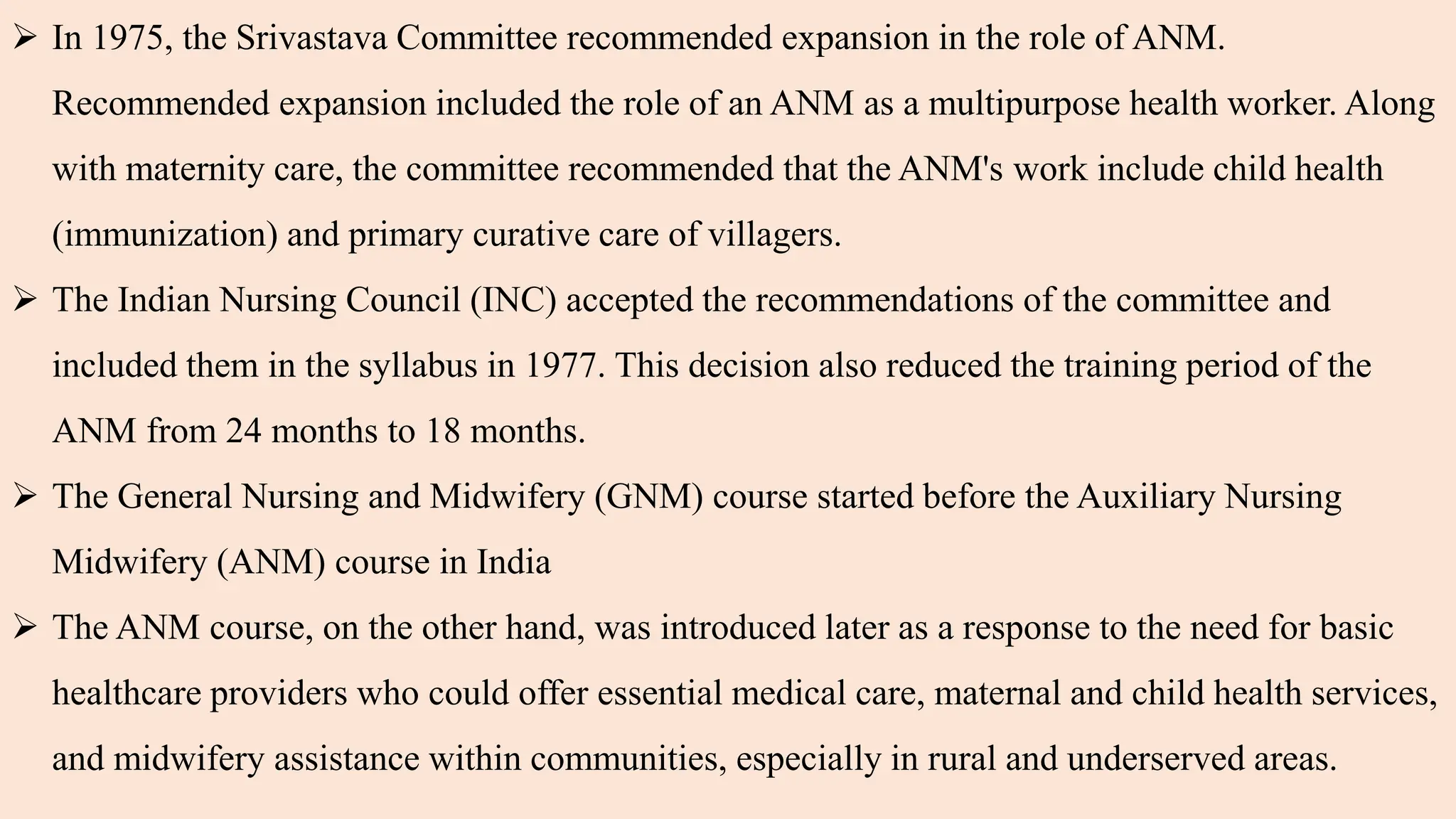 Nursing education programmes (ANM Course) | PPTX