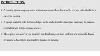 Nursing education programmes (ANM Course) | PPTX