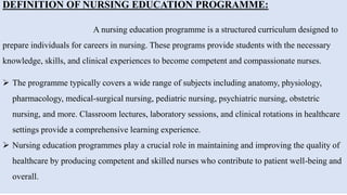 Nursing education programmes (ANM Course) | PPTX