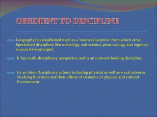 Nature of Geography | PPT