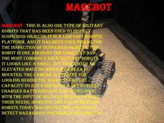 ROBOTICS AND ITS APPLICATIONS | PPTX