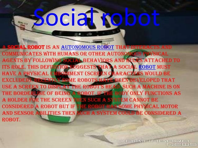 ROBOTICS AND ITS APPLICATIONS | PPTX | Robotics | Technology & Computing