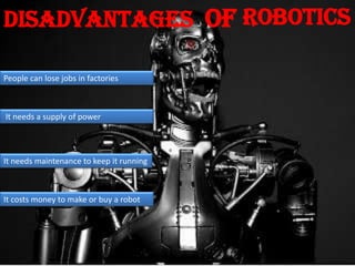 ROBOTICS AND ITS APPLICATIONS | PPTX