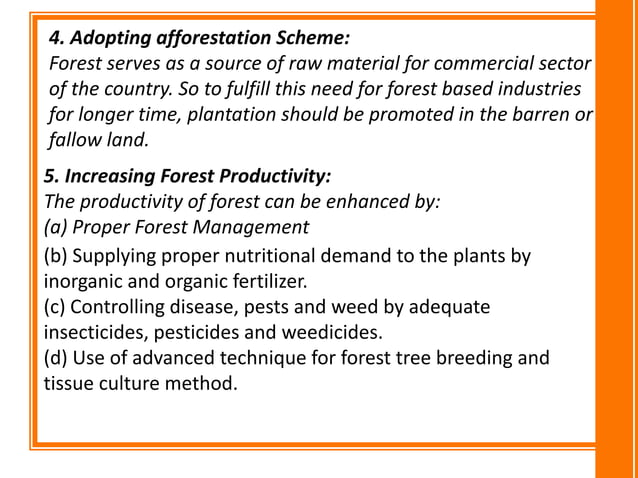 Forest conservation | PPT