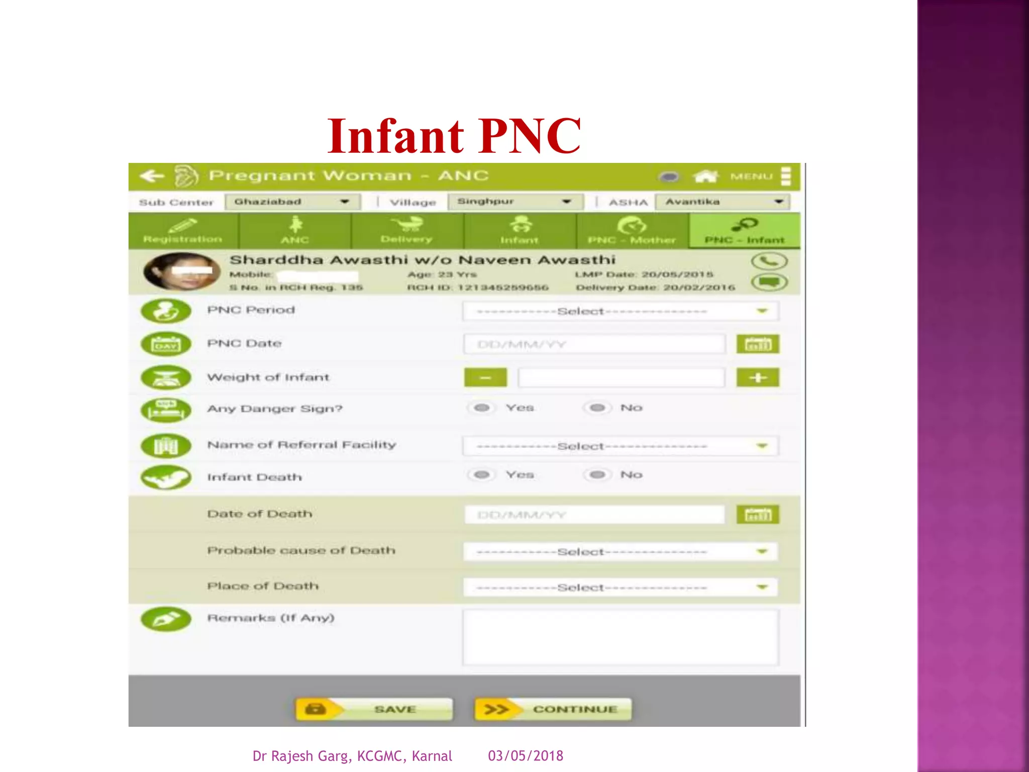 ANM online (ANMOL Tab for Health workers) by Dr Rajesh Garg ,KCGMC ...
