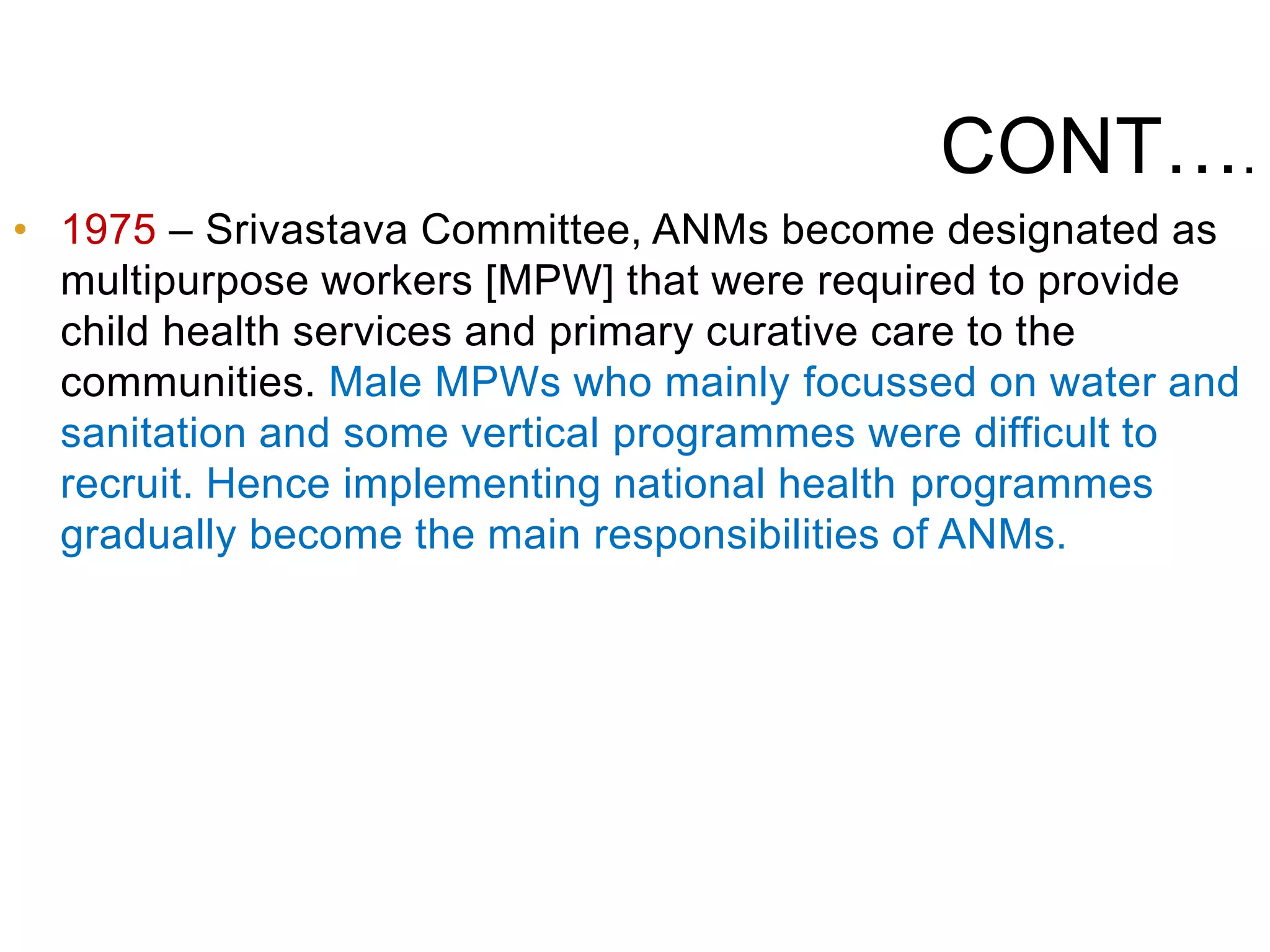 ANM (Auxiliary nurse midwife) | PPTX