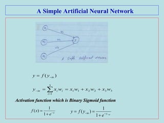 Artificial Neural Networks-Supervised Learning Models | PPT