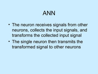 Artificial Intelligence: Artificial Neural Networks | PPT