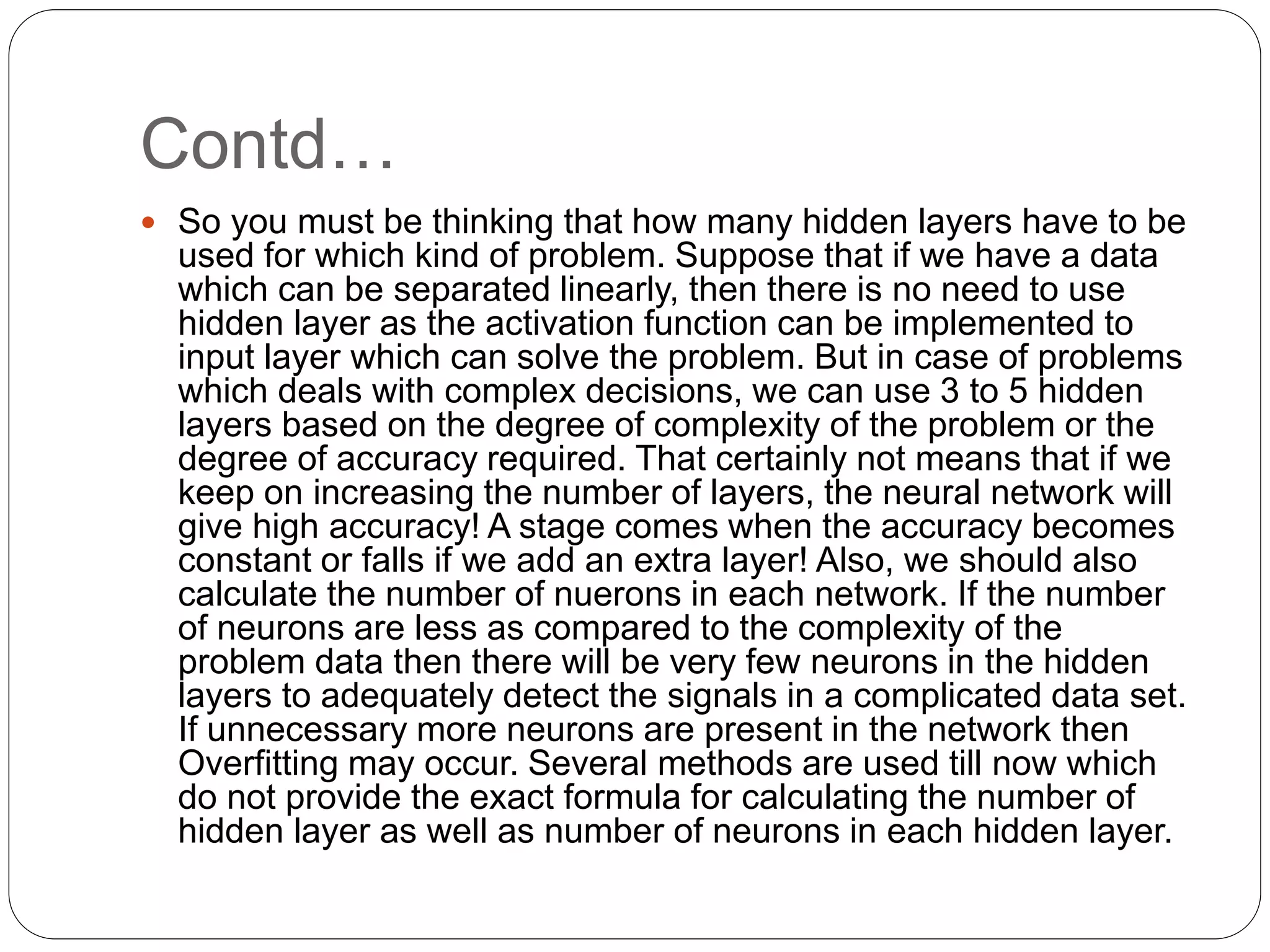 Artifical Neural Network Pptx Computer Networking Computing