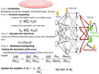 Artifical Neural Network and its applications | PPTX