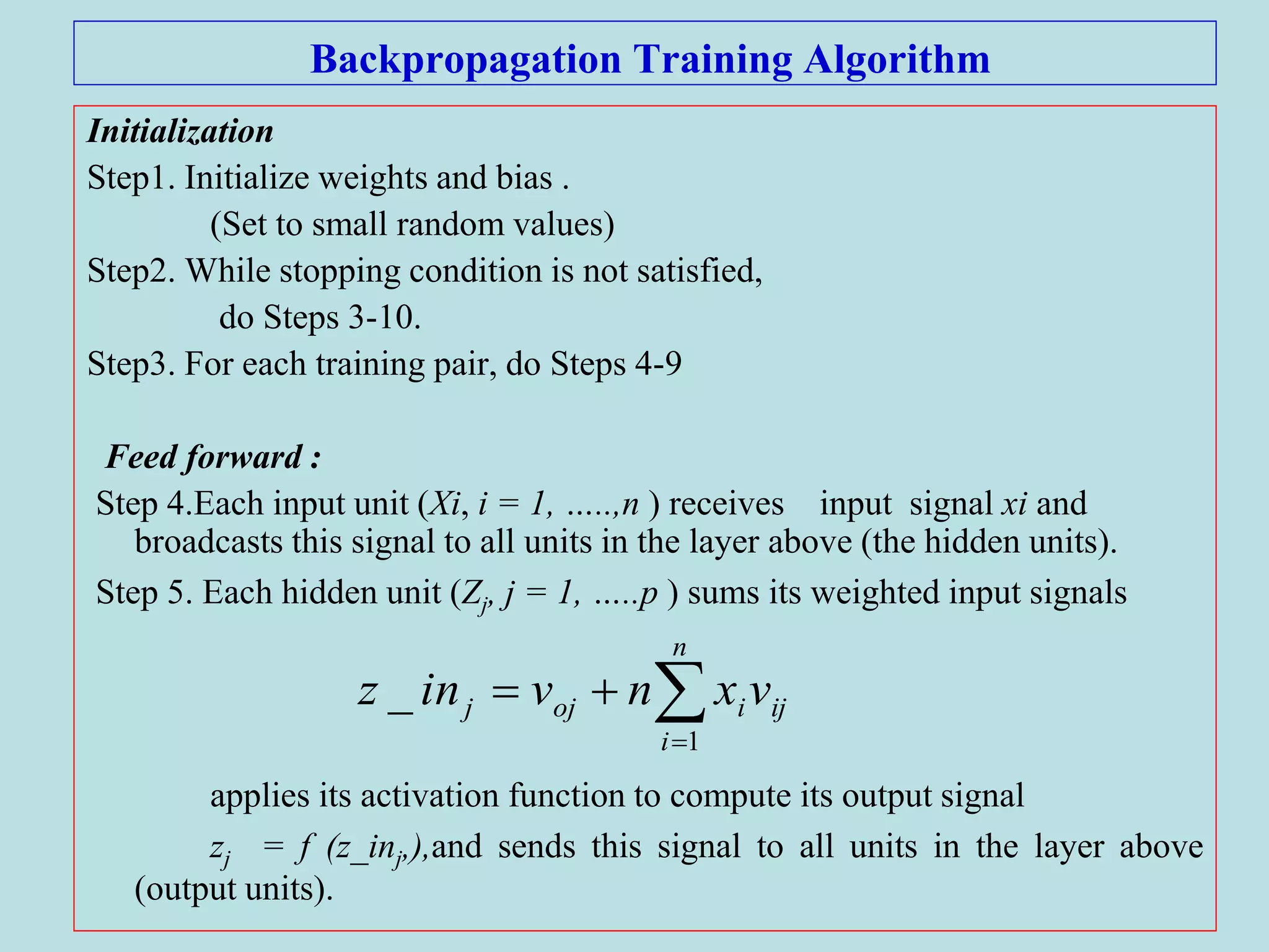 Back propagation | PPT