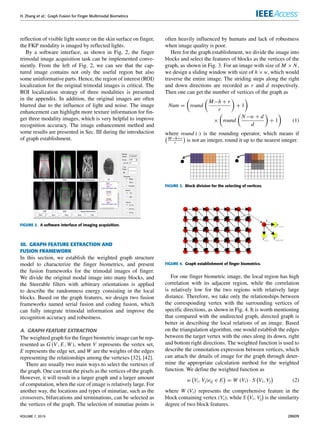 Graph fusion of finger multimodal biometrics | PDF