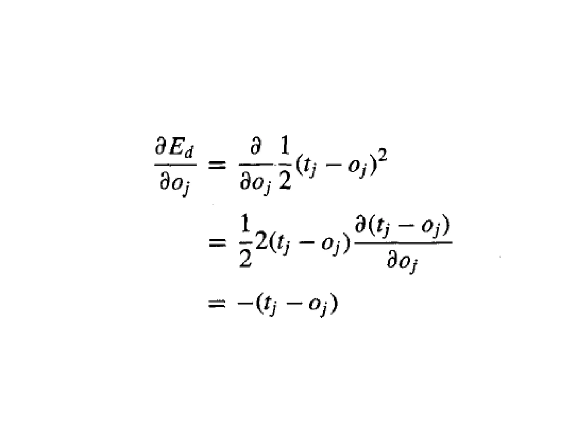 Derivation of the gradient descent rule. | PDF