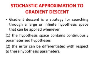 Derivation of the gradient descent rule. | PDF