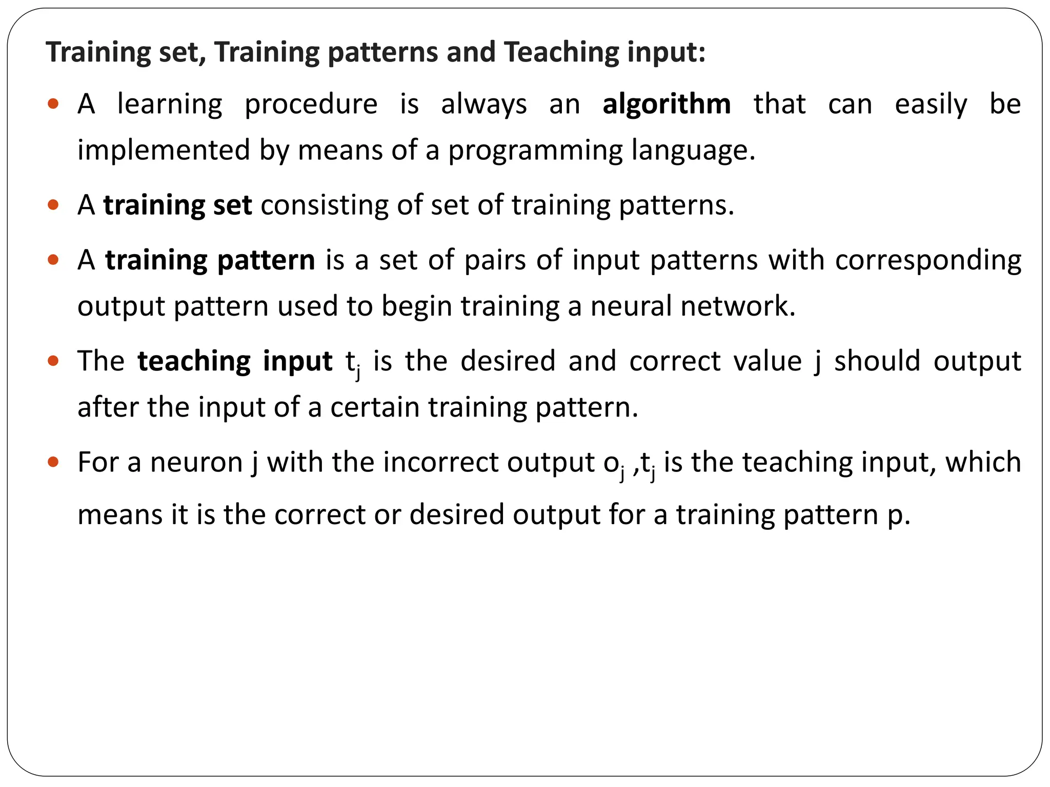 Artificial Neural Networks , Recurrent networks , Perceptron's | PPT