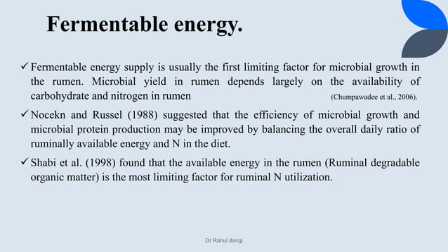 ANN 601 Dynamics Of Microbial Protein Synthesis In The Rumen.pptx | PPTX