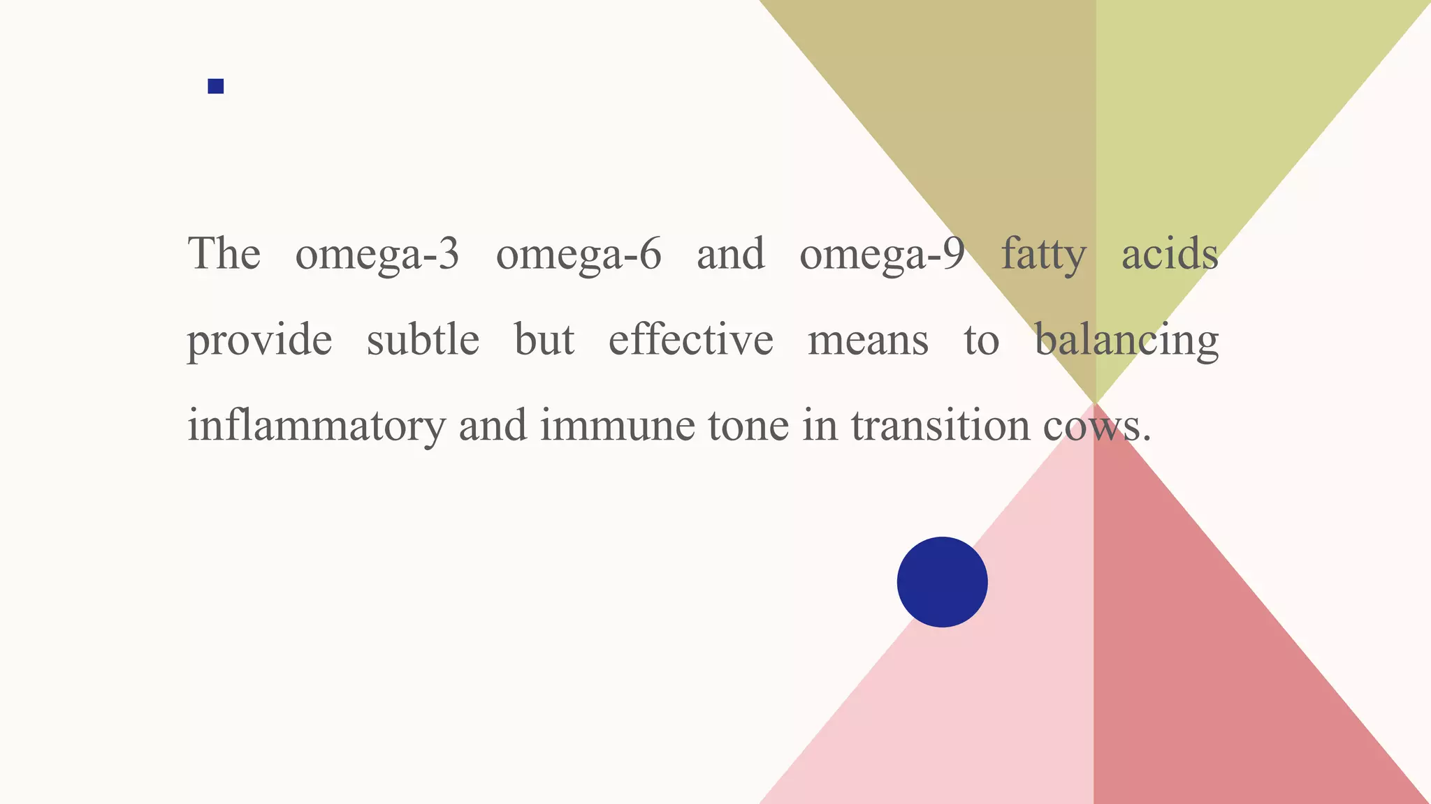 balancing fat nutrition to optimise transition cow performance animal ...
