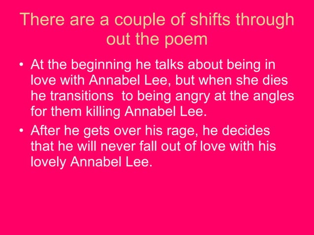 Annabel Lee | PPT