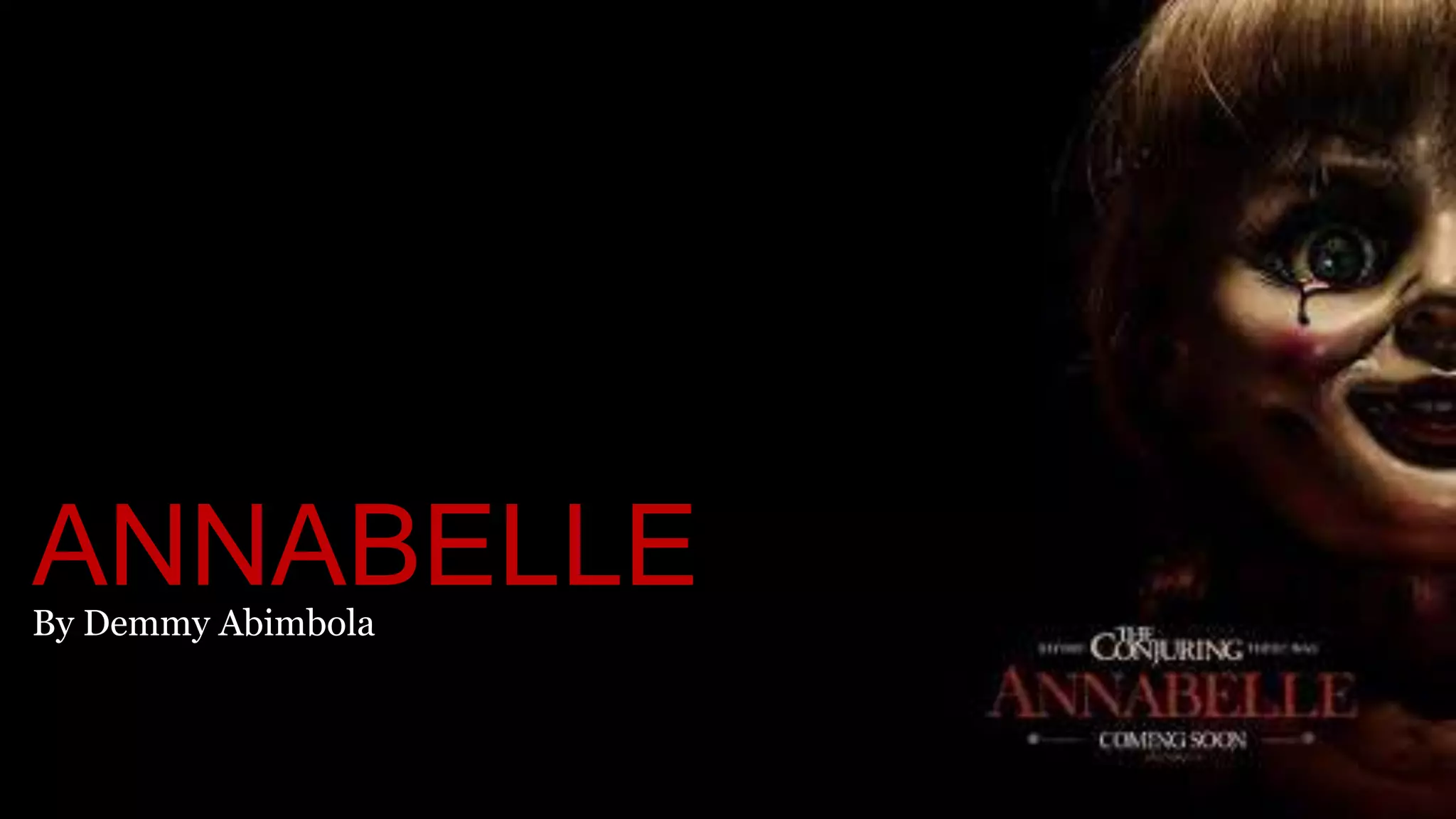 Annabelle | PPTX
