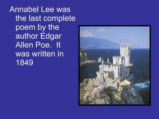 Annabel Lee | PPT
