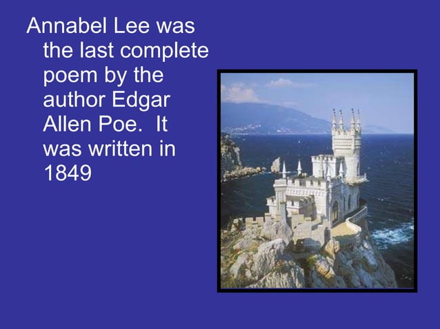 Annabel Lee | PPT