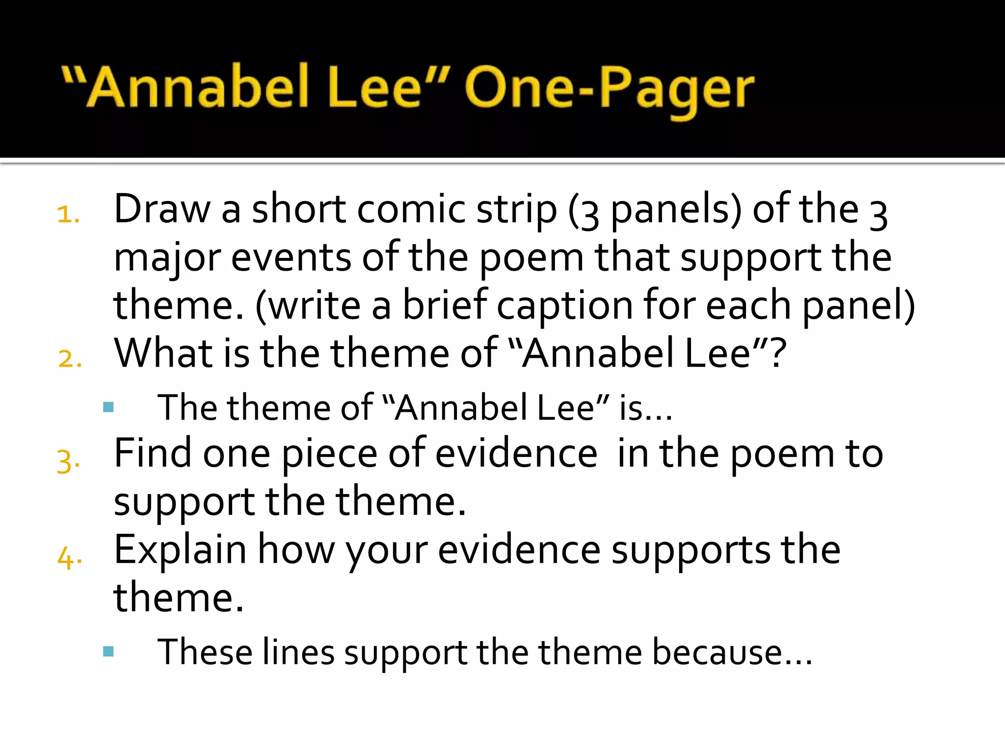 Annabel lee | PPTX