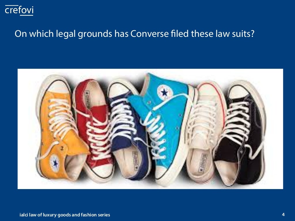 Law of luxury goods series: Case study – Converse v its competitors