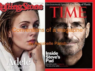 Magazine conventions | PPTX