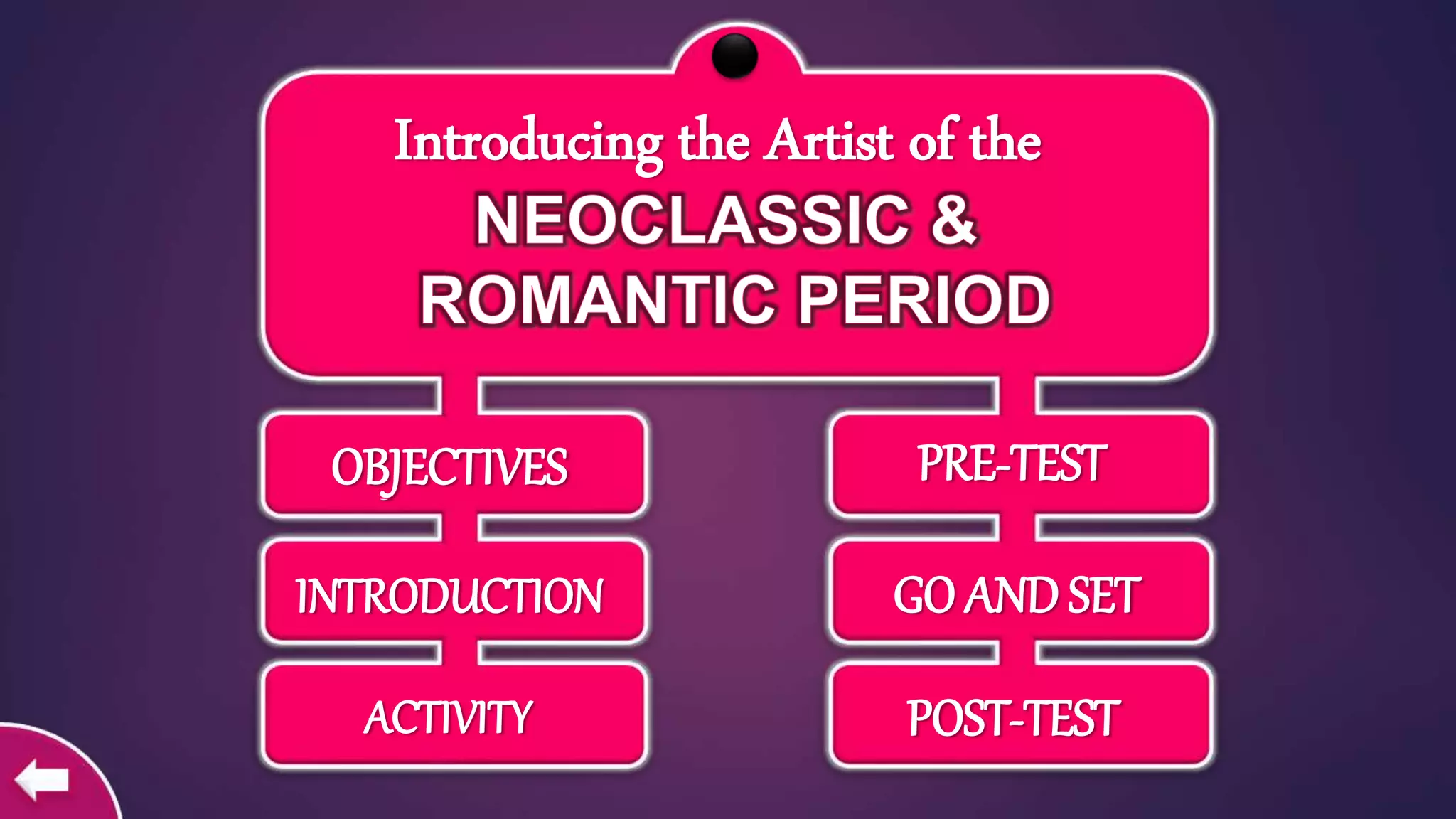 THE ARTS OF NEOCLASSIC AND ROMANTIC PERIOD | PPTX | Arts and Crafts ...