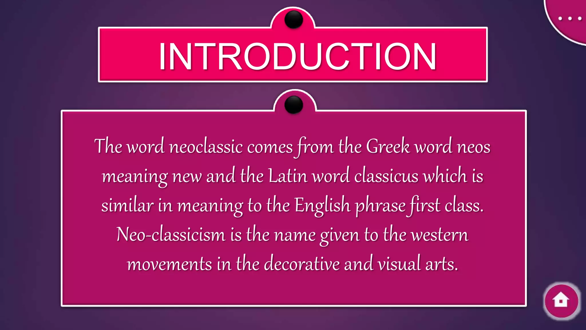 THE ARTS OF NEOCLASSIC AND ROMANTIC PERIOD | PPTX