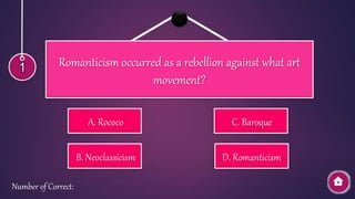 THE ARTS OF NEOCLASSIC AND ROMANTIC PERIOD | PPTX