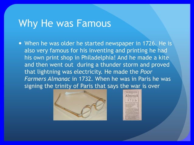 Anna benjamin franklin | PPTX
