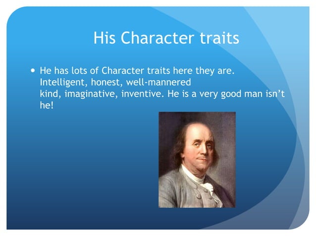 Anna benjamin franklin | PPTX