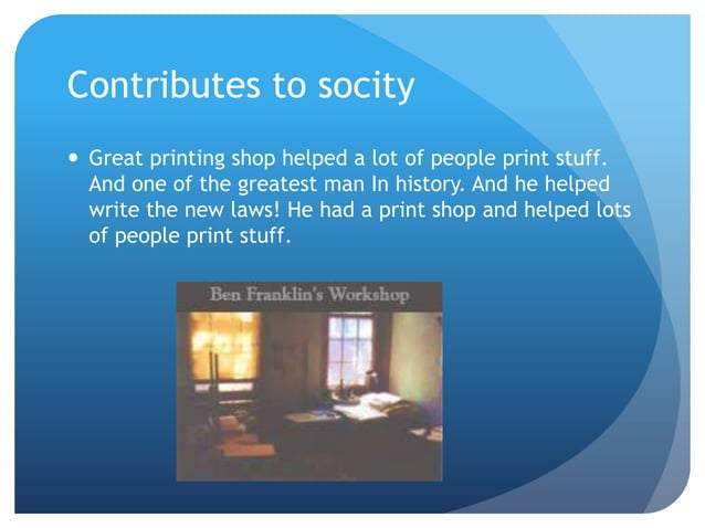 Anna benjamin franklin | PPTX