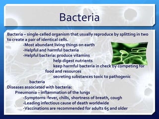 Types of Pathogens | PPTX