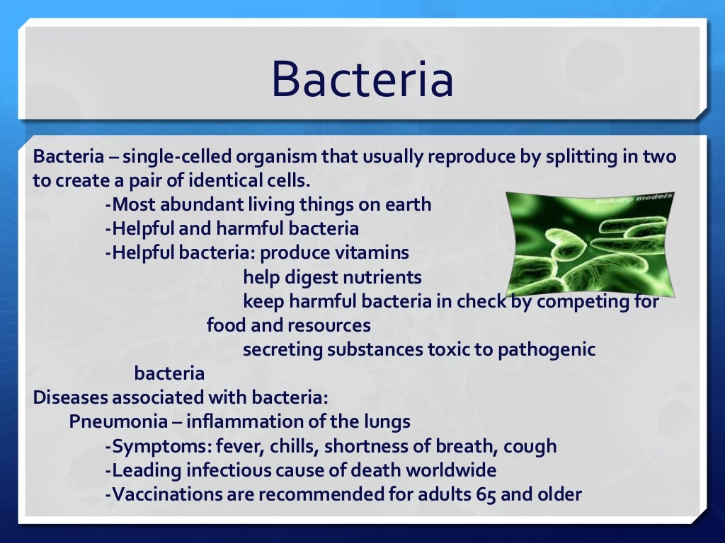 Types of Pathogens