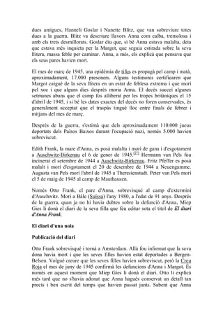 Anna franck | PDF